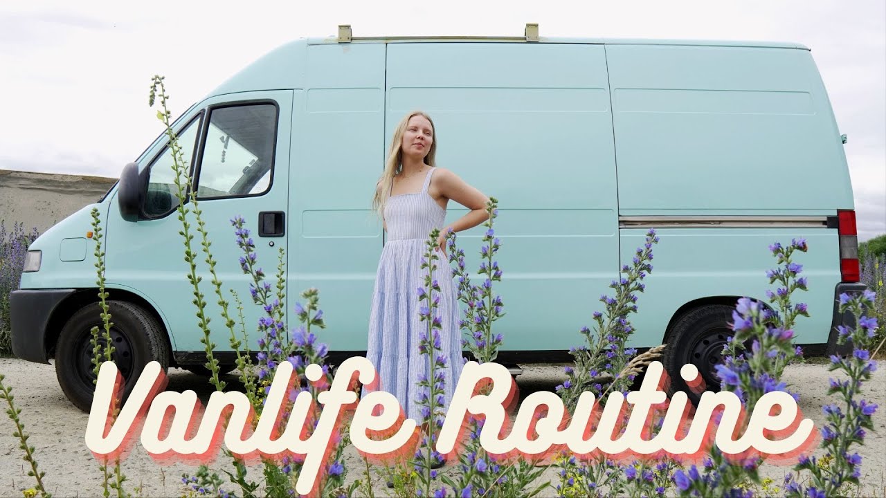 daily routine in our van | Vanlife Vlog 🚐 Slow Living - YouTube