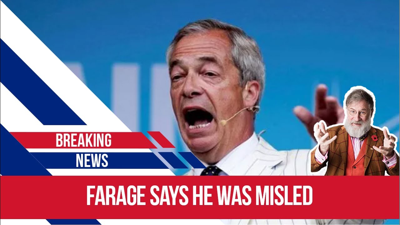 Farage says he was misled by Andrew Tate - YouTube