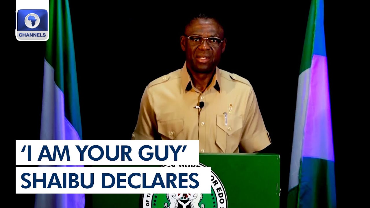 Edo Gov’ship Poll: ‘I Am Your Guy’, Edo Deputy Gov Shaibu Declares - YouTube
