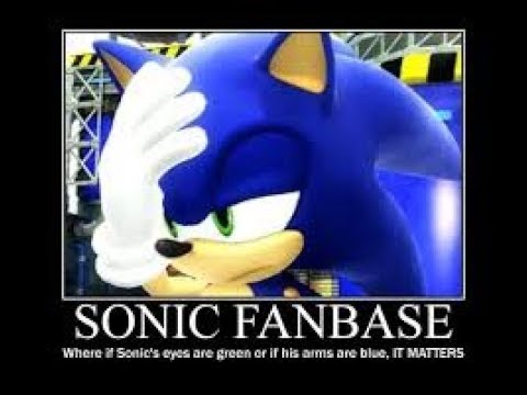 Sonic fanbase Rant Part 3 - YouTube
