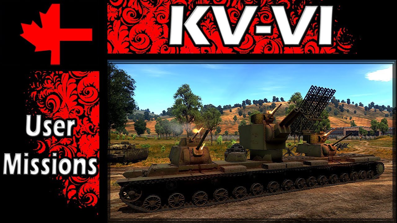 War Thunder - The KV-VI in game - YouTube