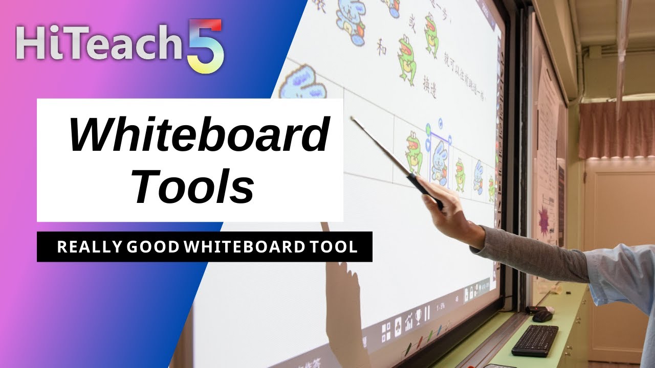 5. Introduction of Whiteboard Tools | Multiple pen types, import PPTX ...