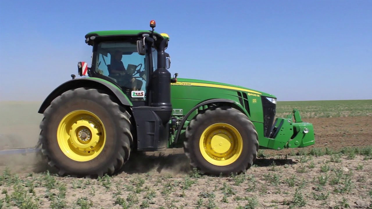 John Deere 8400R - YouTube