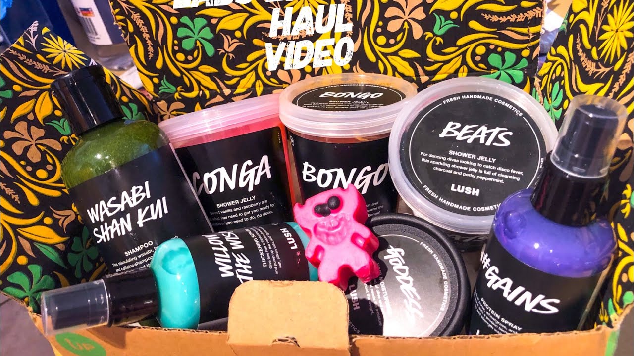 Lush Labs Haircare Exclusives Haul - YouTube