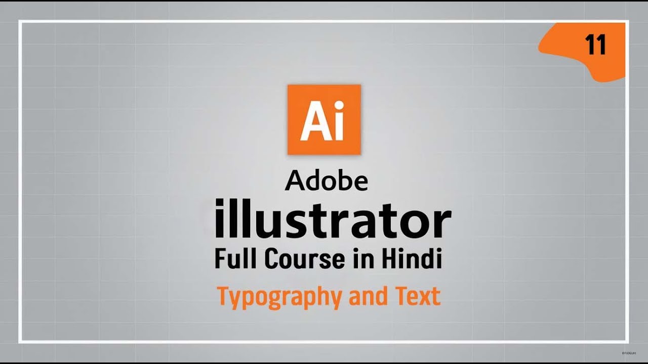 Typography in Illustrator | Text Tool in Illustrator | Graphic Design ...