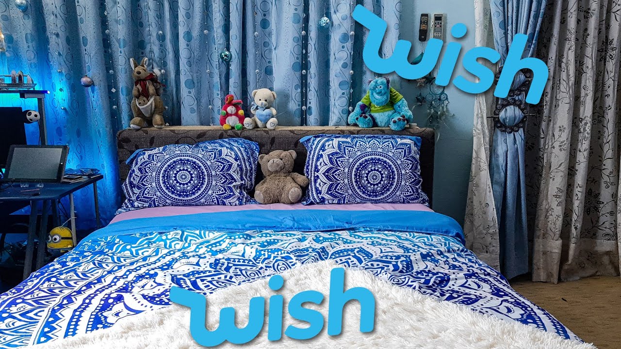Room Makeover | Part 4 | Bedroom Bed Sheet Set by Wish App - YouTube