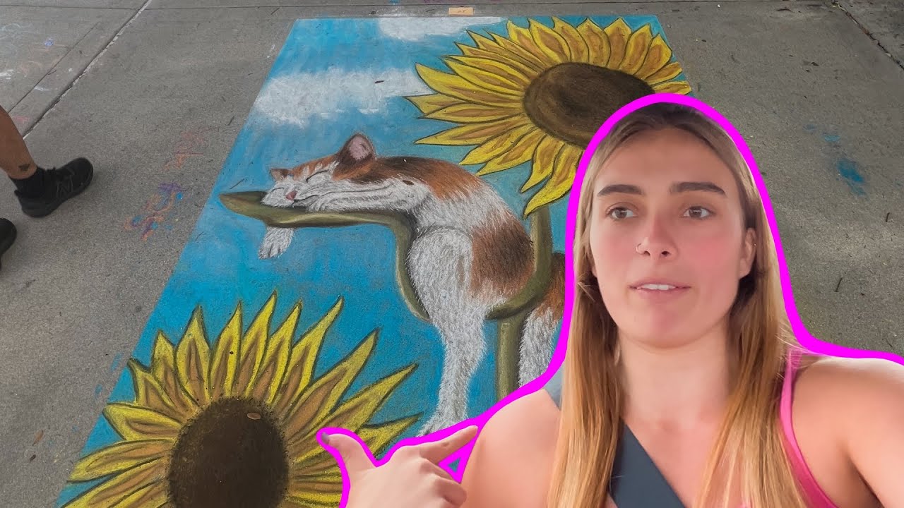 THIS CHALK ART LOOKED LIKE A REAL PHOTO - YouTube