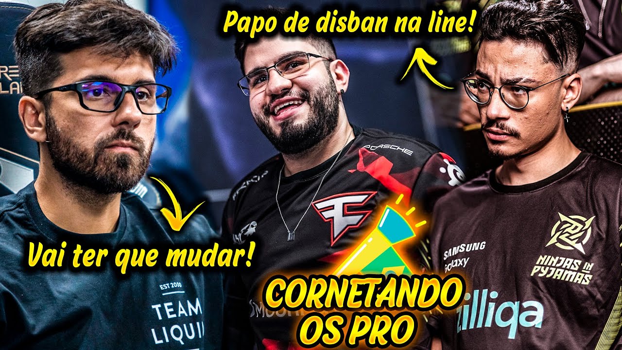 LIQUID E NIP VÃO MUDAR DE LINE PÓS INVI! - ROCKY R6 - YouTube