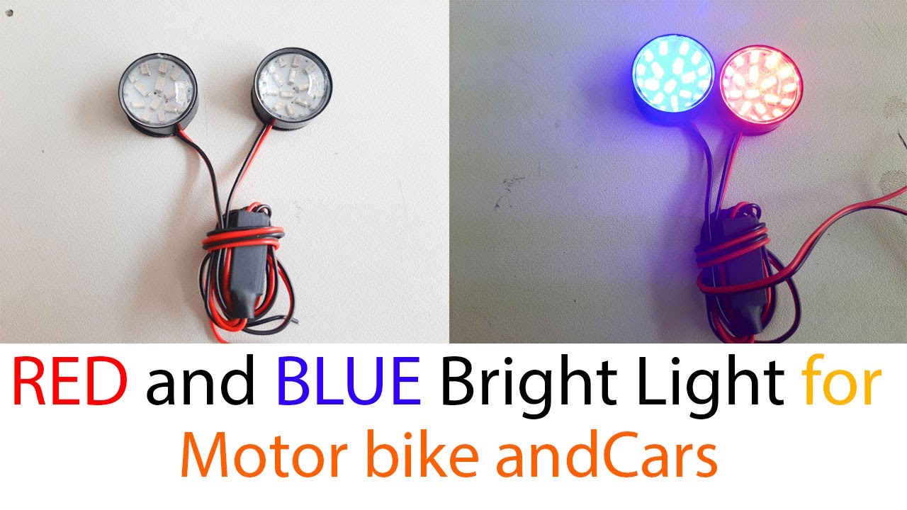 Best Mini Police Light For Motor Bikes and Cars 2020 - YouTube