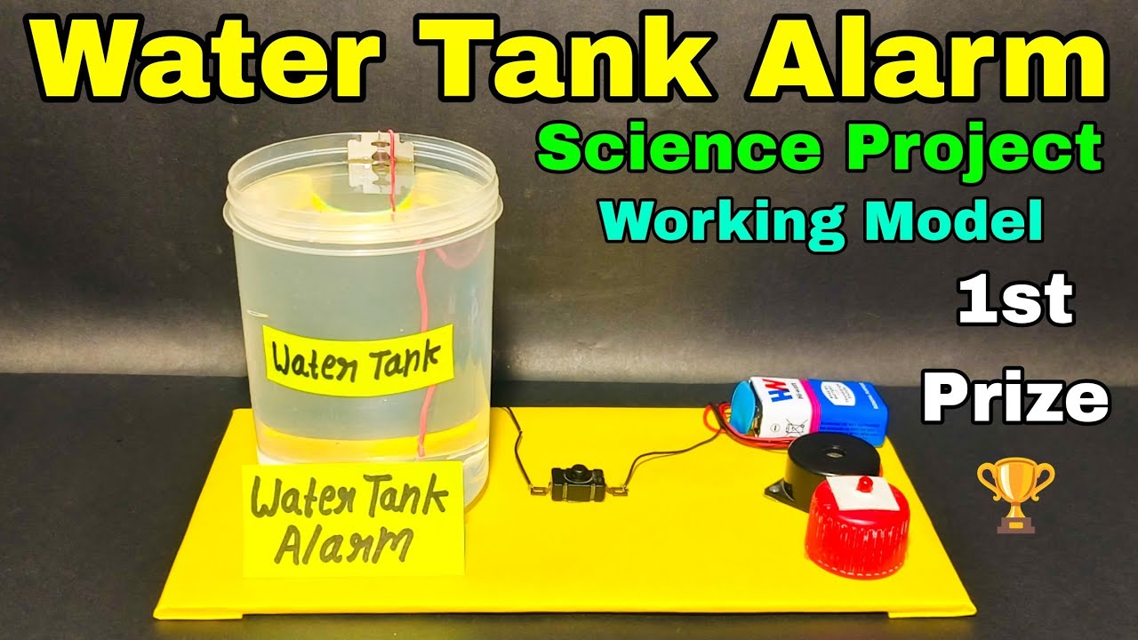 Water tank overflow alarm working model,Water tank Overflow alarm ...