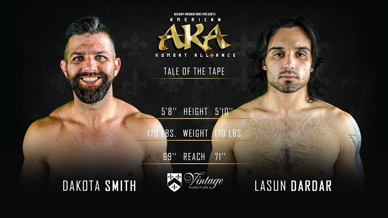 AKA 37 Bout 7 Lasun Dardar vs Dakota Smith - YouTube