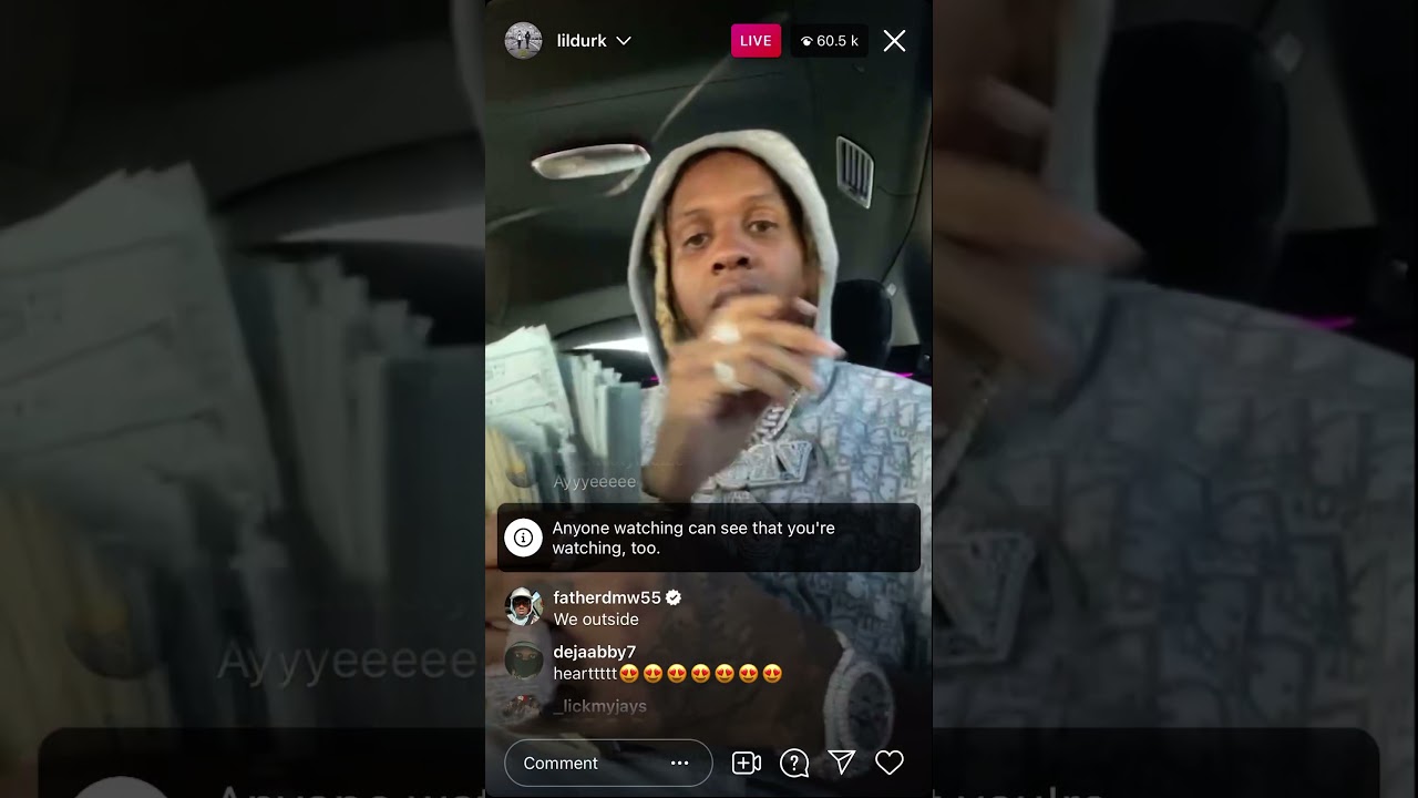 Lil Durk ig live - YouTube