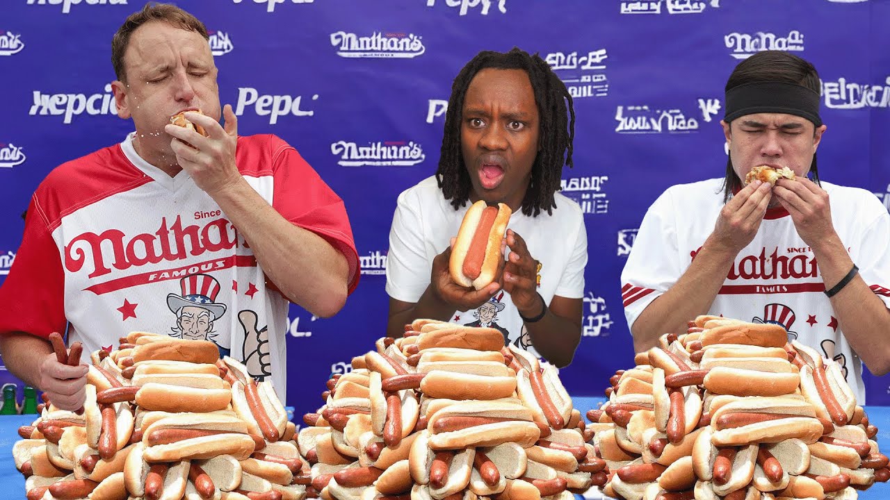 I Went To a Food Eating Contests - YouTube