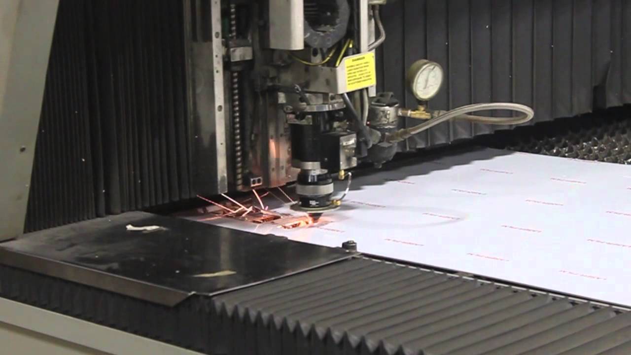 Cincinnati CL707 4000 Watt Laser at Harford Systems - YouTube