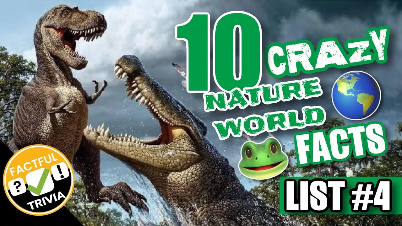 10 Crazy Nature World Facts List #4 - YouTube