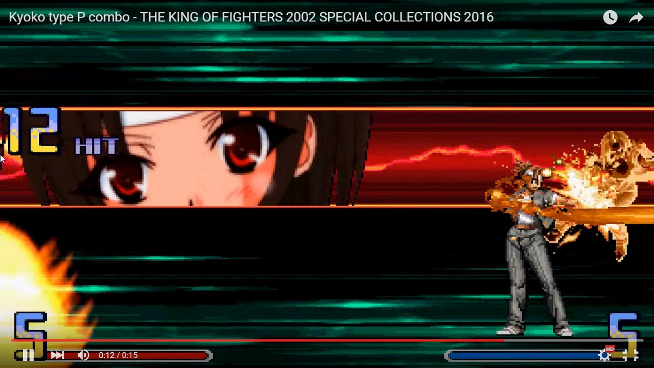 Kyoko type P combo - THE KING OF FIGHTERS 2002 SPECIAL COLLECTIONS 2016 ...