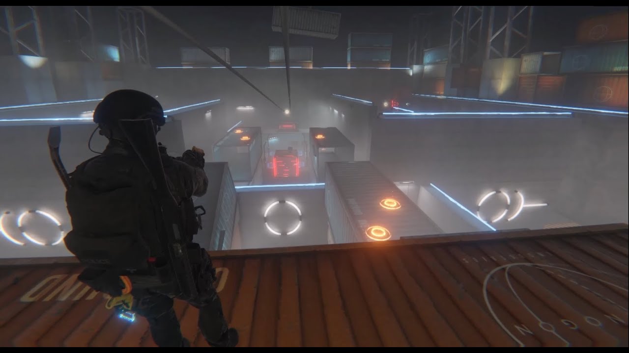 Container Yard Survival (Bonelab Fantasy Arena) - YouTube