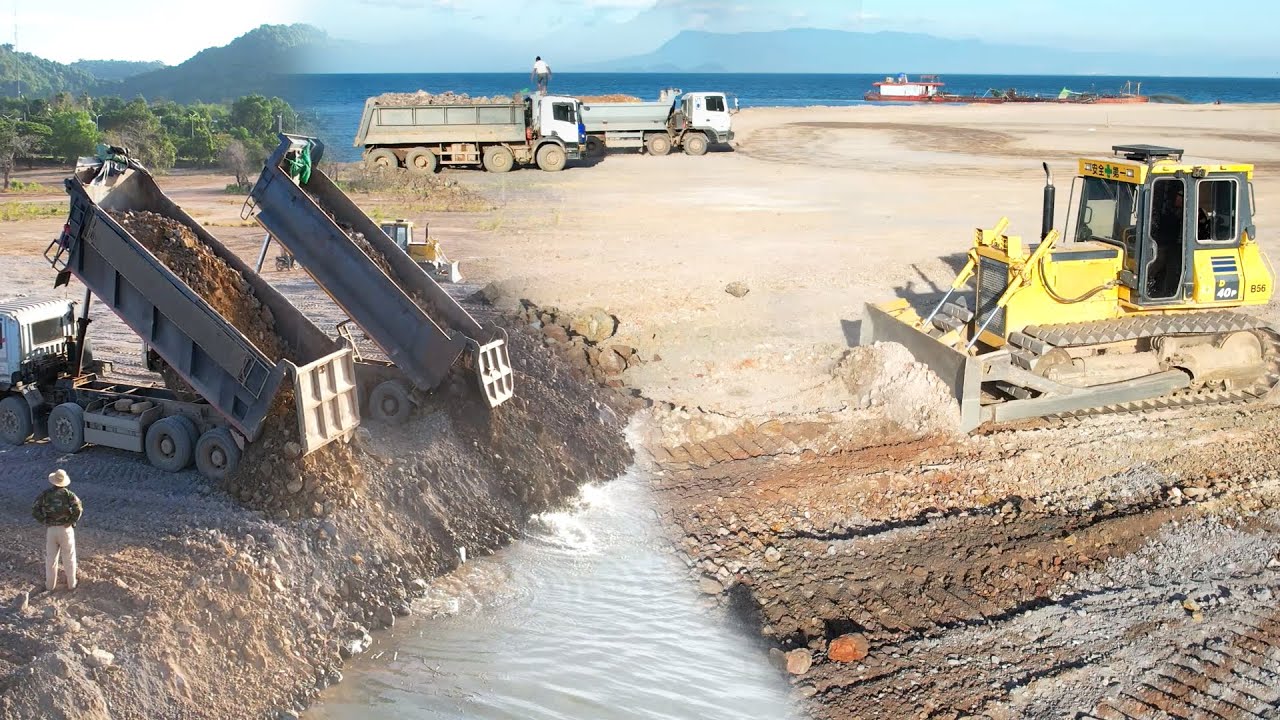 Excellent Next Project The Sea Building Of Dump Truck TRAGO DAEWOO With ...