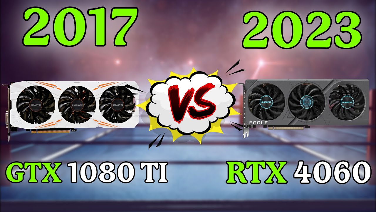 TEST IN 13 GAMES | GTX 1080 TI 11GB Vs RTX 4060 8GB | i9 14900K | WQHD ...