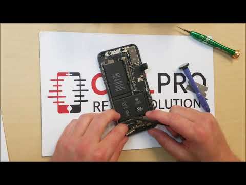 iPhone X charge port replacement - YouTube