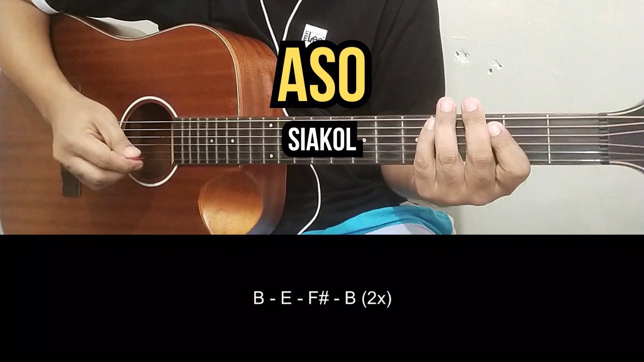 Aso - Siakol | Guitar Tutorial - YouTube
