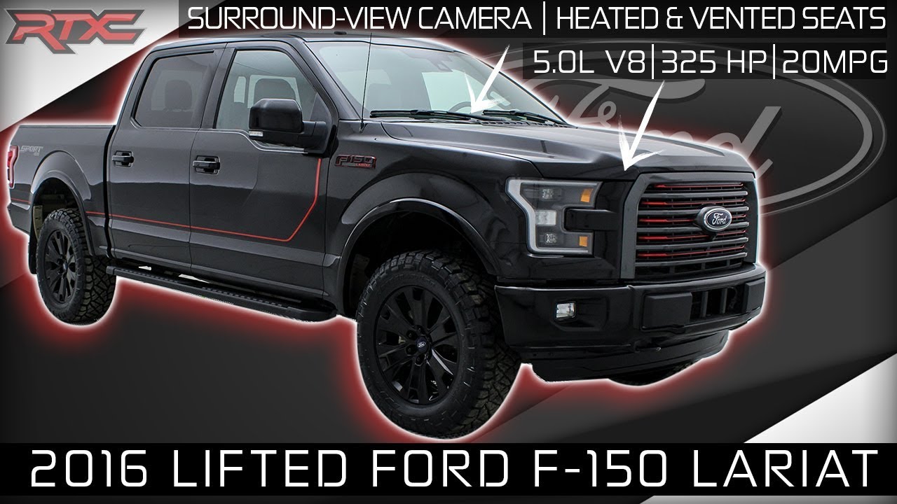 Lifted 2016 Ford F-150 Lariat | Sports Package | WorldWide Delivery ...