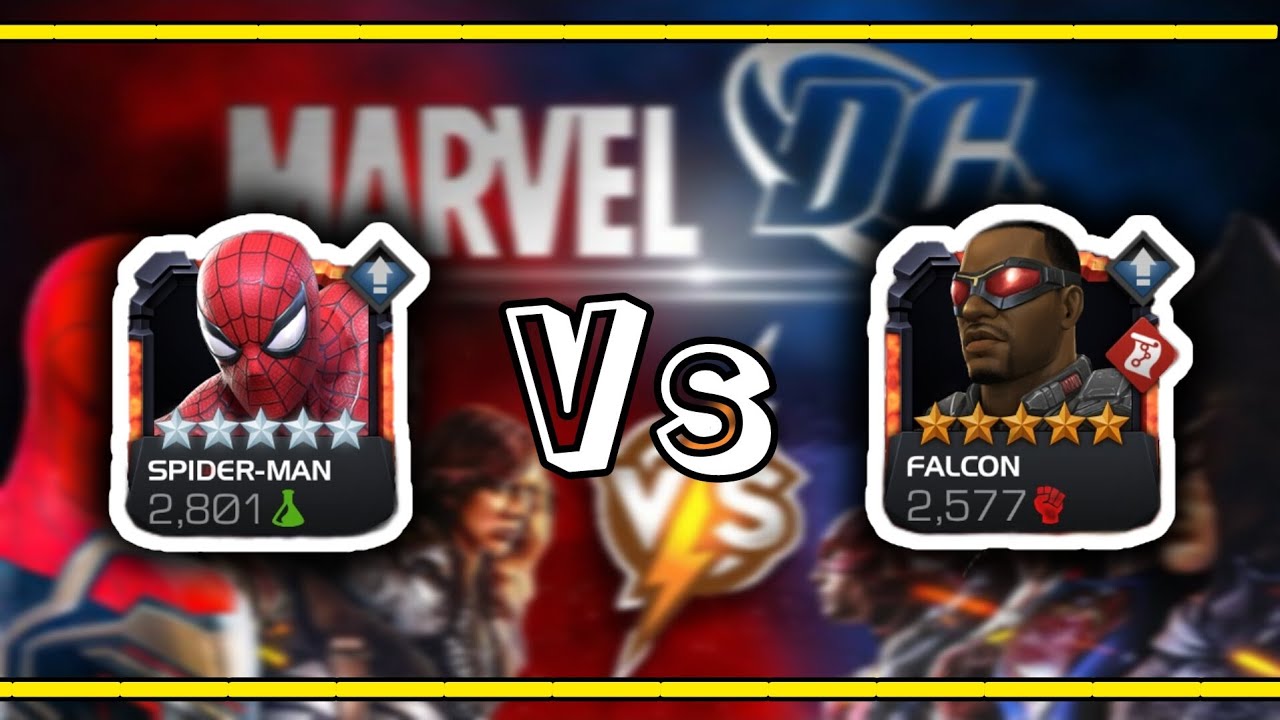 Spiderman Versus The Falcon #mcoc #mcocgameplay #mcoccommunity # ...