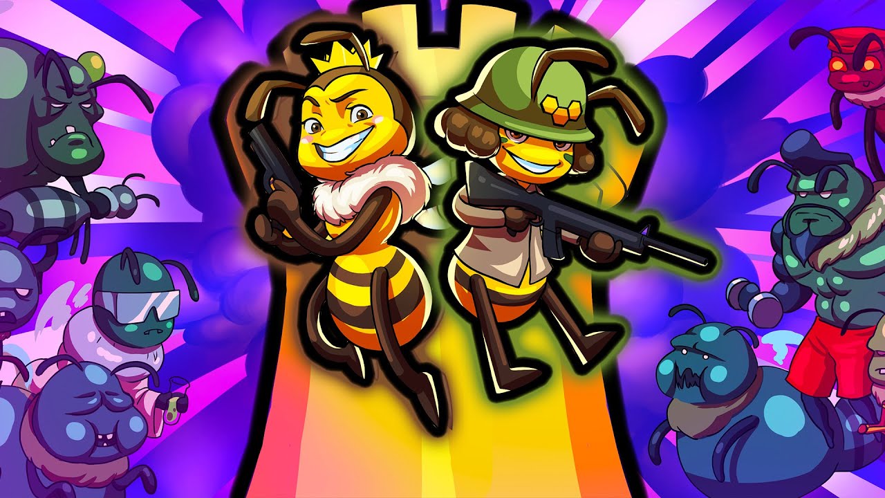 A BEE ROGUELIKE TOWER DEFENSE?!? - YouTube