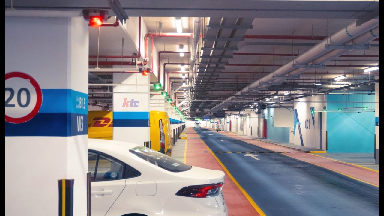 KTC International's Ultrasonic Sensor Based Parking Guidance System at ...