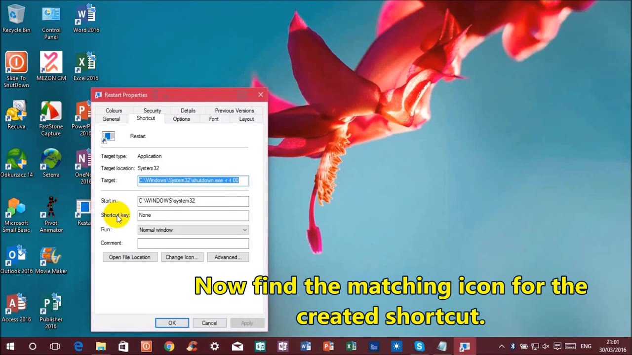 HOW TO CREATE A RESTART SHORTCUT WINDOWS 10 YouTube how-to-create-a-restart-shortcut-windows-10-youtube