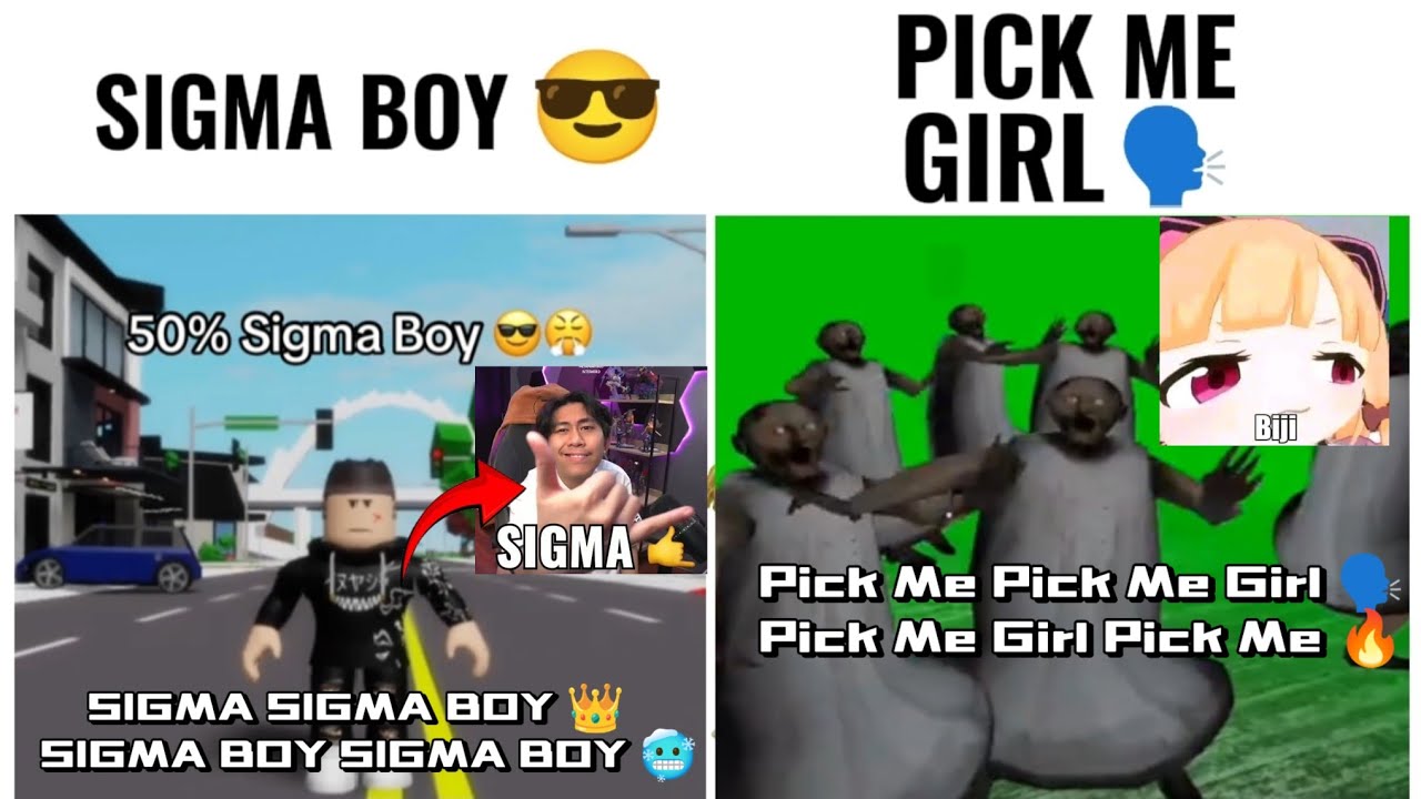 Sigma Boy 😎 VS Pick Me Girl 🗣️🔥... - YouTube