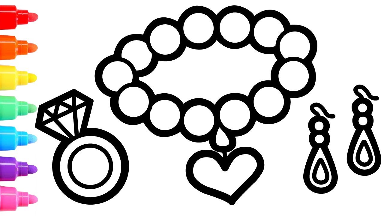 Bracelet Coloring Pages