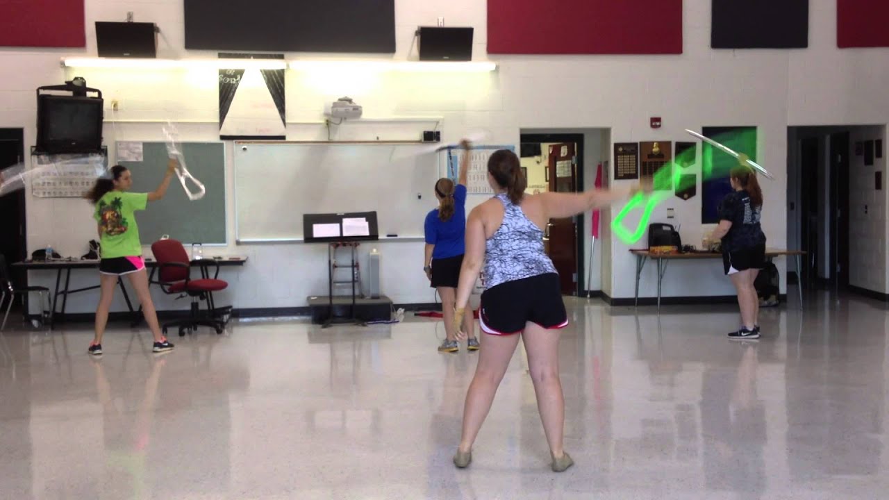 Guard: Pirates 2 Air Blade Routine - YouTube