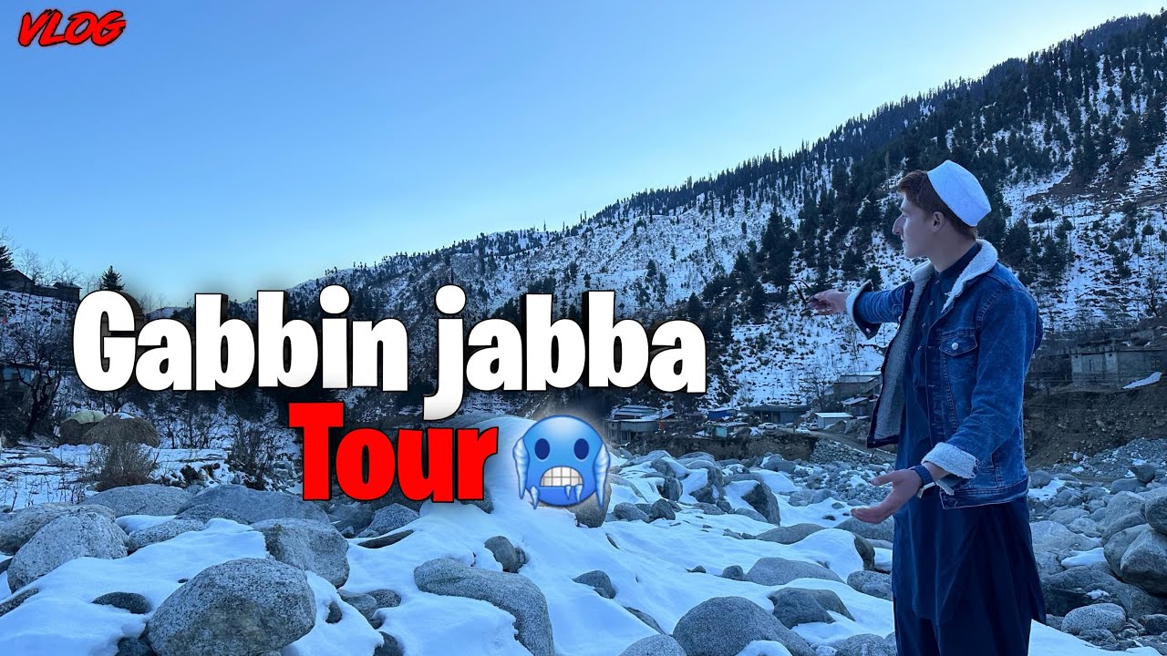 Swat beautiful palce gabbin jabba || Swat beauty || snow fall video ...