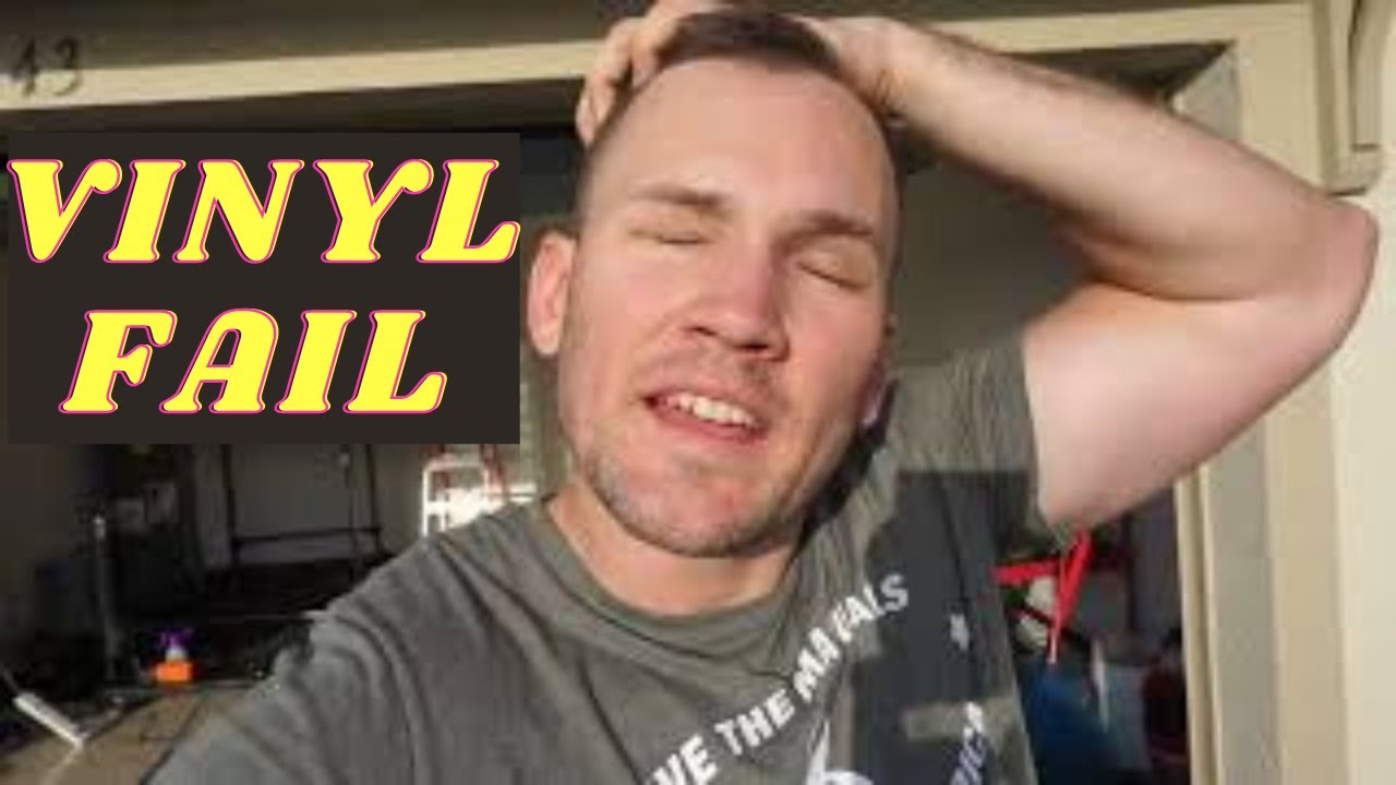 I Am VERY BAD At Vinyl Wrapping (Failed Vinyl Wrapping Attempt) - YouTube