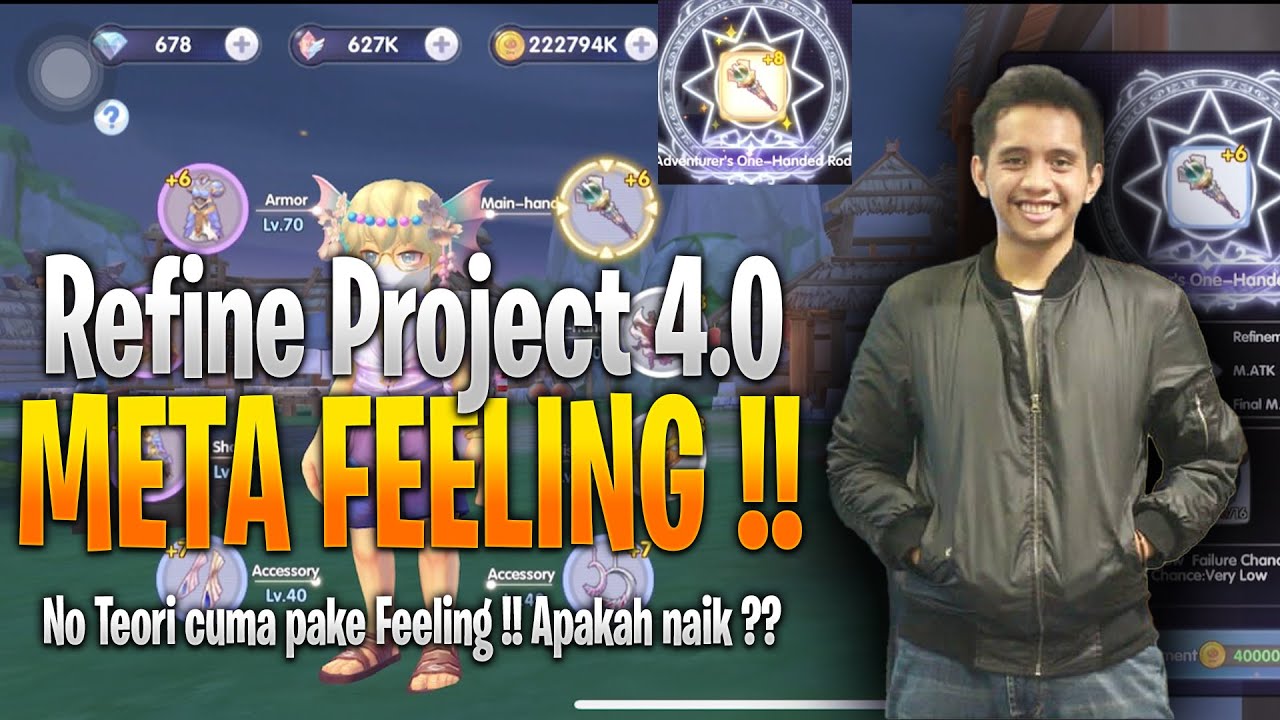 REFINE PROJECT 4.0: NO TEORI2 HANYA META FEELING !! APAKAH NAIK ? 🔴 ...