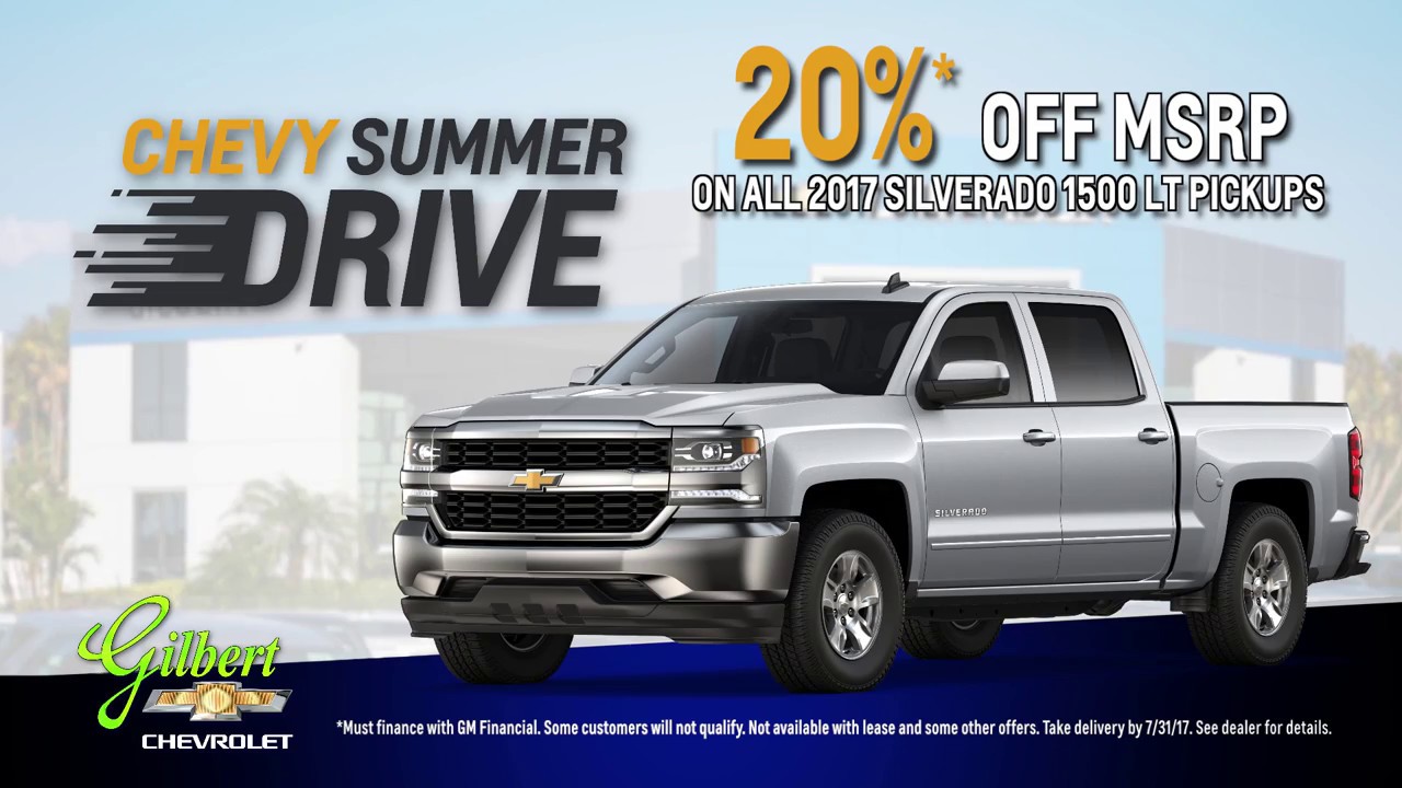 Chevy Silverado Summer Drive at Gilbert Chevrolet in Okeechobee, FL ...