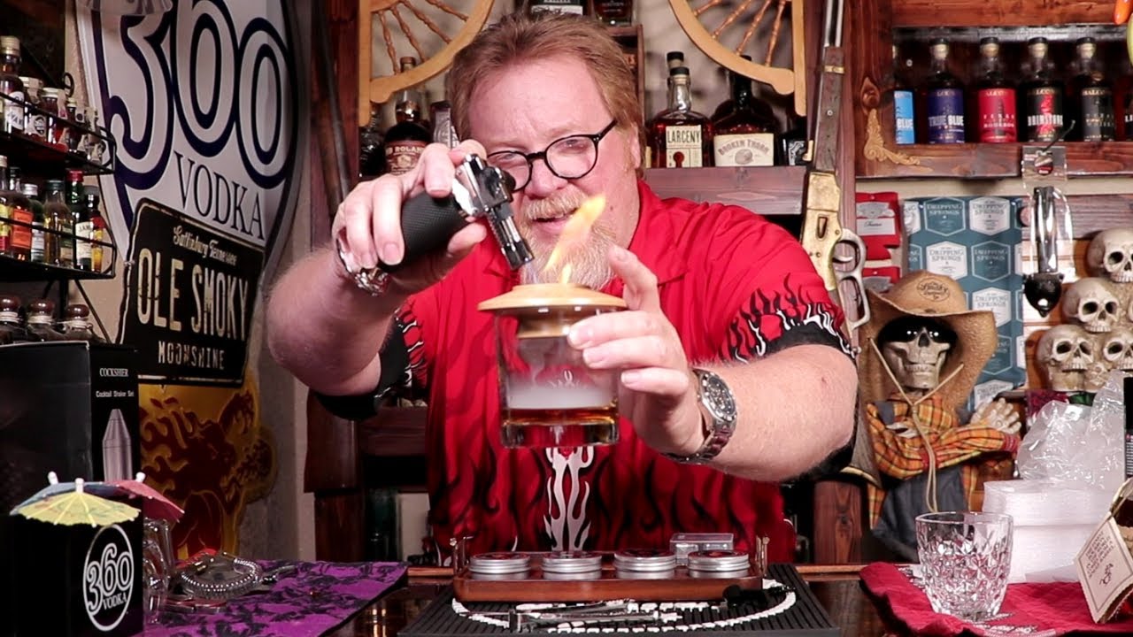YLYYCC Cocktail Smoker Kit with Torch and 4 Flavors of Wood Chips ...