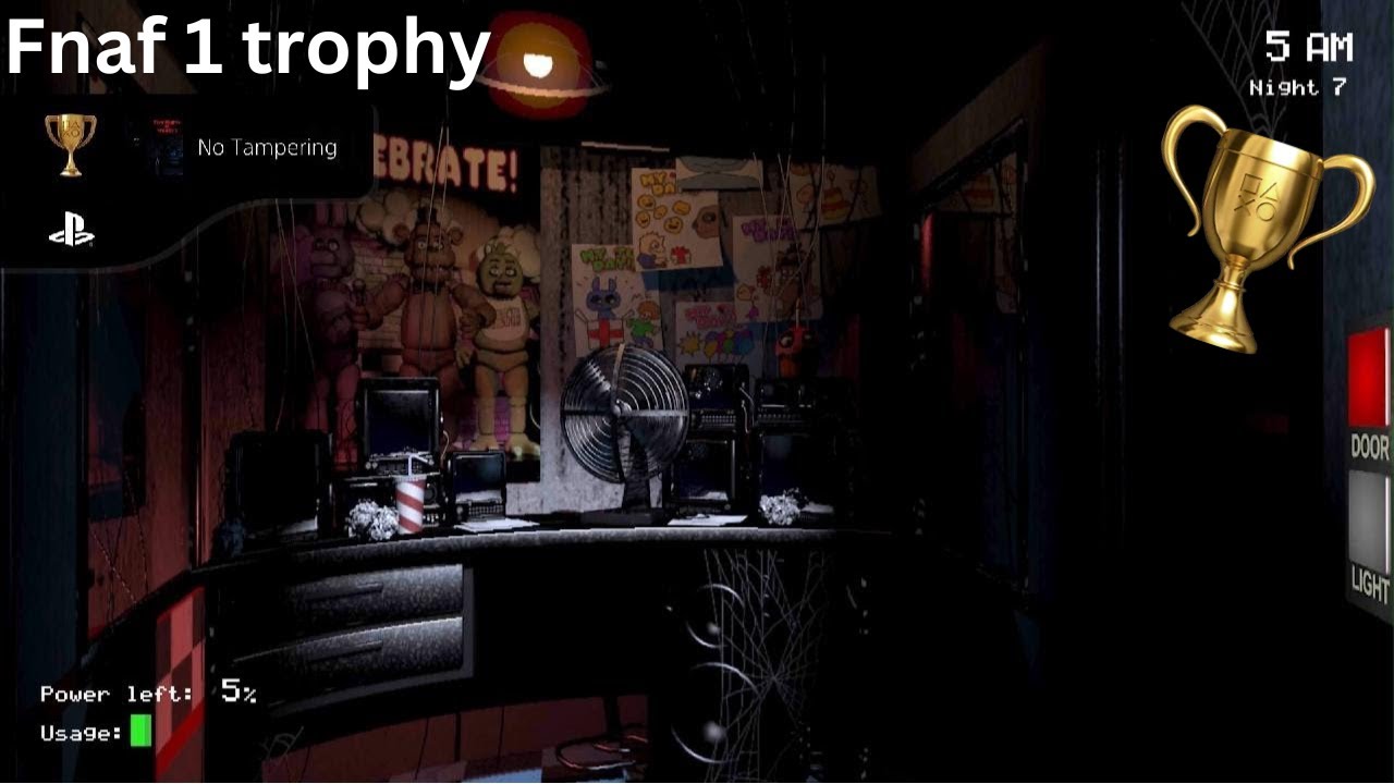 Five Nights at Freddy's No Tampering trophy - YouTube