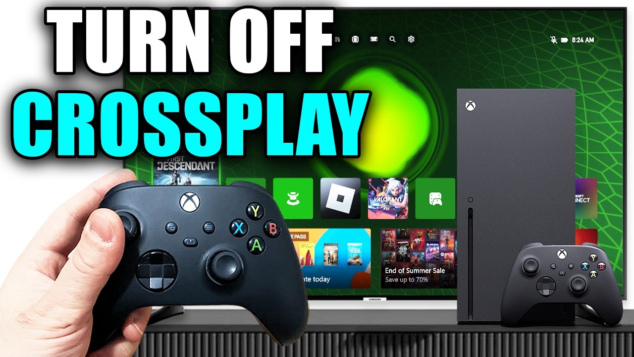 How To Turn Off Crossplay For ANY GAME On Xbox Series X/S - Easy Guide ...