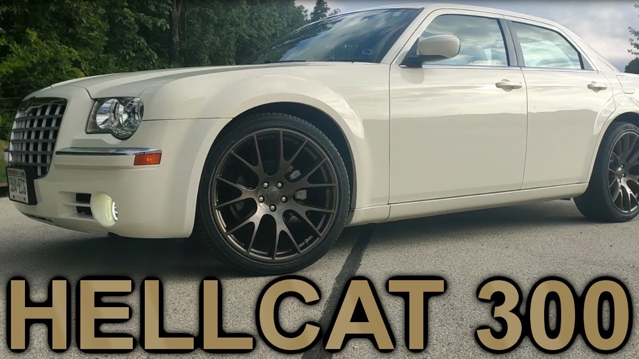 HELLCAT Chrysler 300 Wheels! Modified 2006 Touring, Lexani Tires, and ...