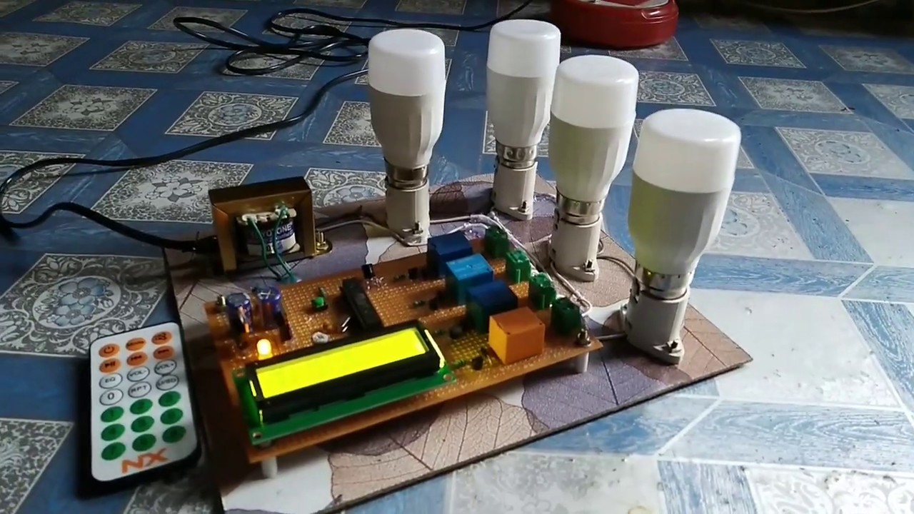 Control Your Electrical Home Appliances Via Remote || Embedded Projects ...