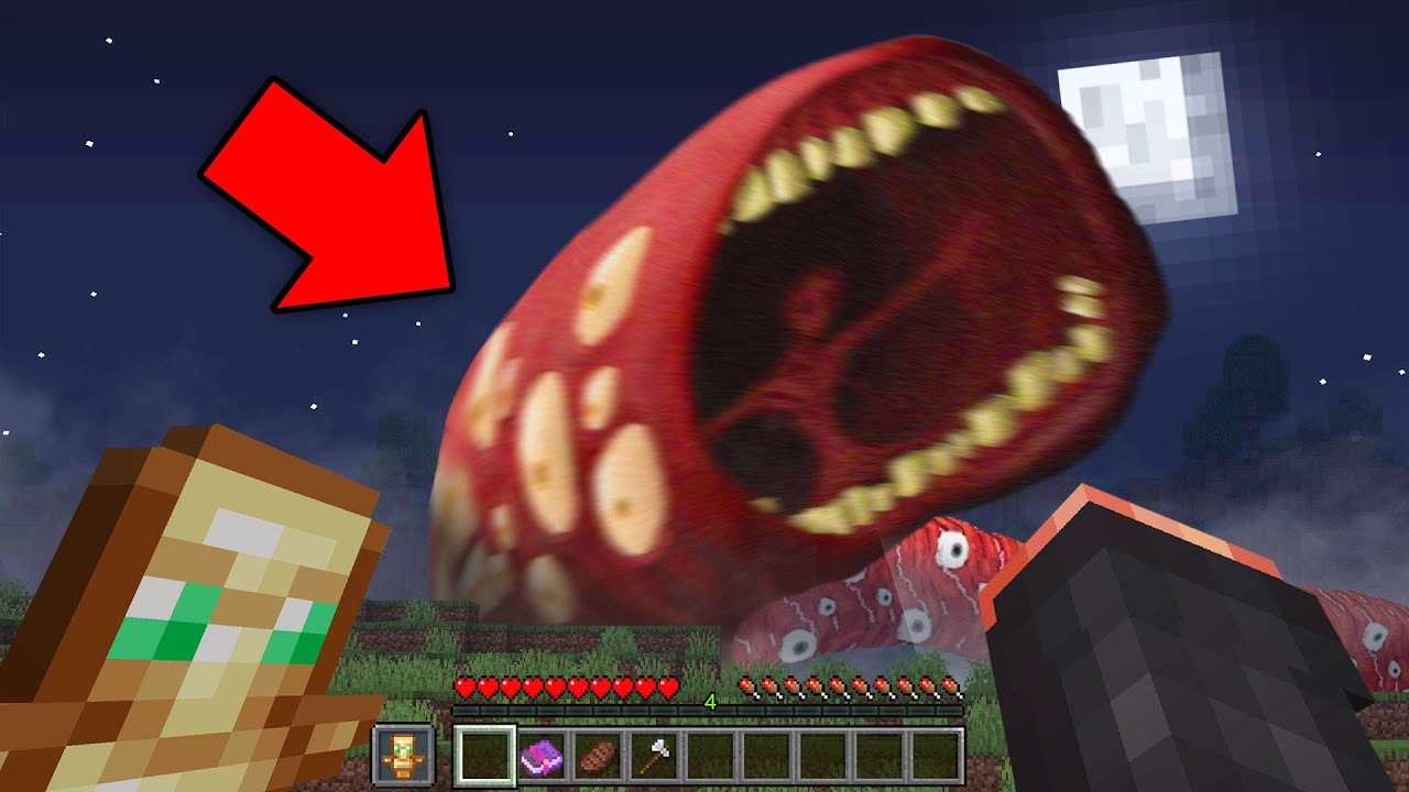 Do NOT Enter TRAIN EATER In Minecraft.... - YouTube