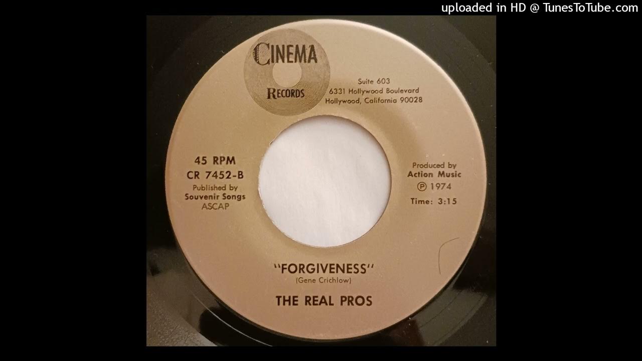 The Real Pros-Forgiveness-Song-Poem - YouTube