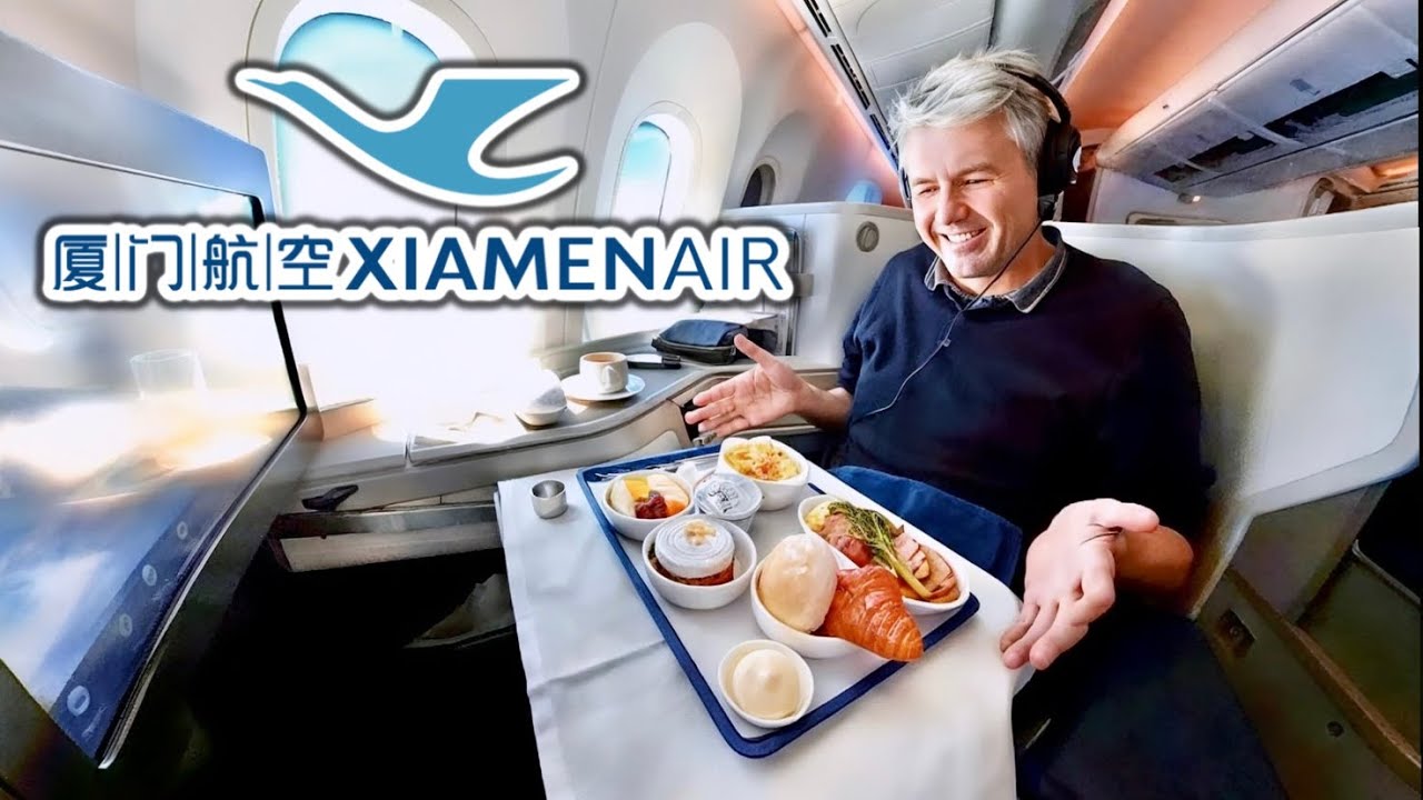 A hidden gem? XIAMEN AIR Business Class on the Boeing 787 | 厦门航空 Flight ...