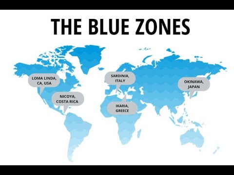 What are the BLUE ZONES and Do they hold secrets for long life???# ...