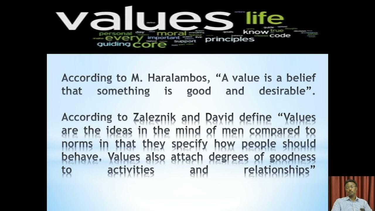 Characteristics of Values | Value Education | V.H.N.S.N.College (Autonomous) - YouTube