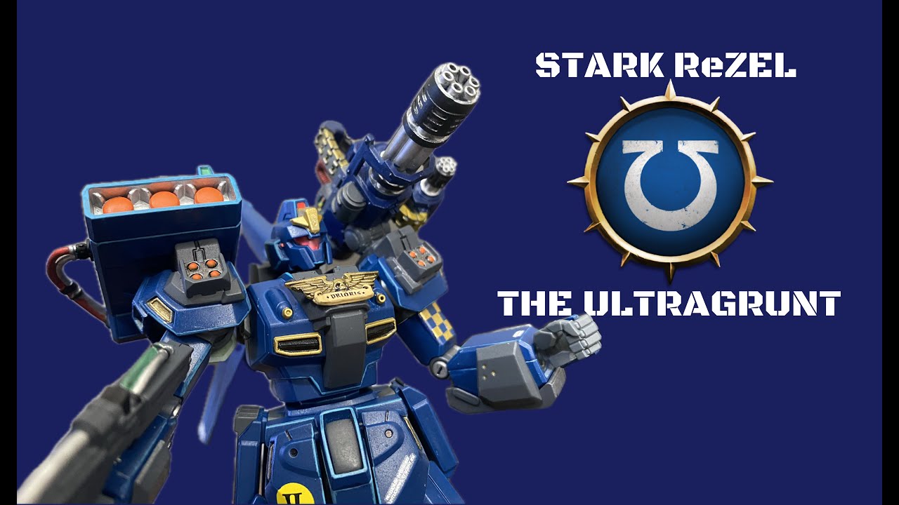 Stark ReZEL "The Ultragrunt" - Gunpla Kitbash Project - YouTube