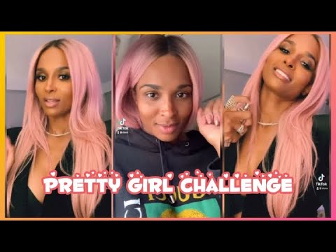 Ciara does the Pretty Girl Challenge with a Russell Wilson cameo - YouTube