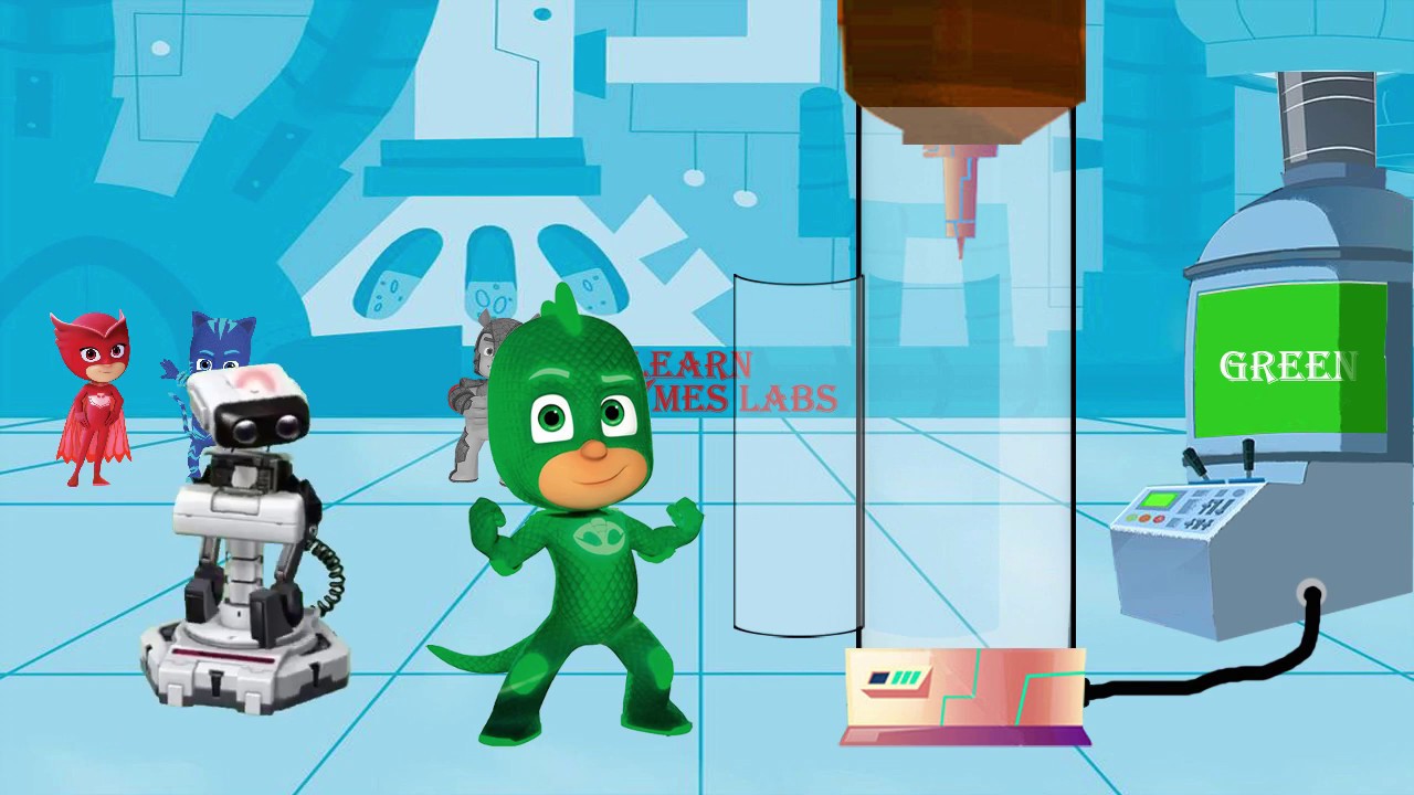 WRONG COLORS PJ MASKS Owlette Catboy Gekko Armadylan | Educational ...